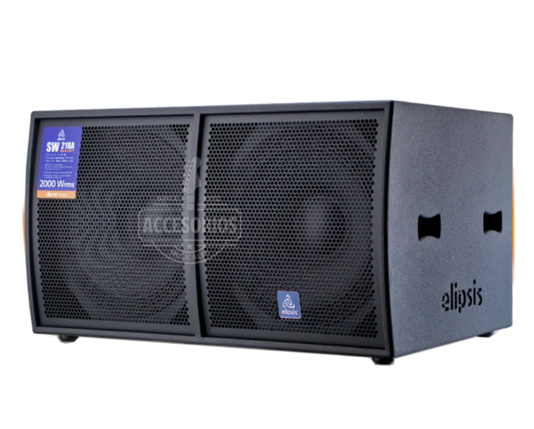 SUBWOOFER ELIPSIS AMPLIFICADO SW-218 SMART – ACCESORIOS MUSICALES MX